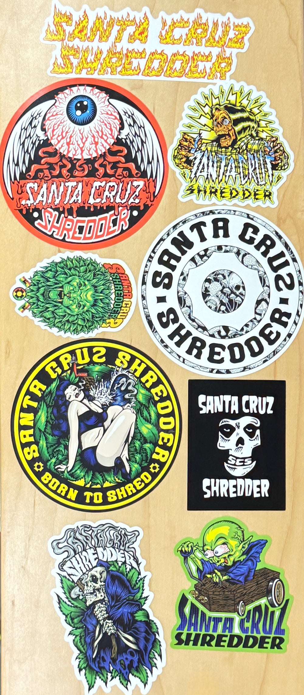 Merchandise - Santa Cruz Shredder Retail