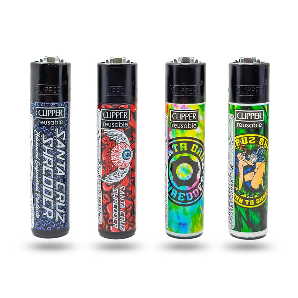 Merch - Lighters Clipper - Santa Cruz Shredder Retail