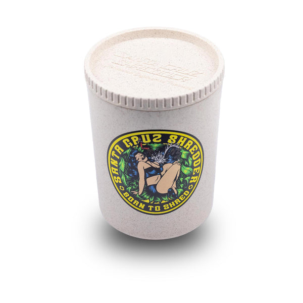 Hemp Stash Jar "Born To Shred" - Santa Cruz Shredder Retail